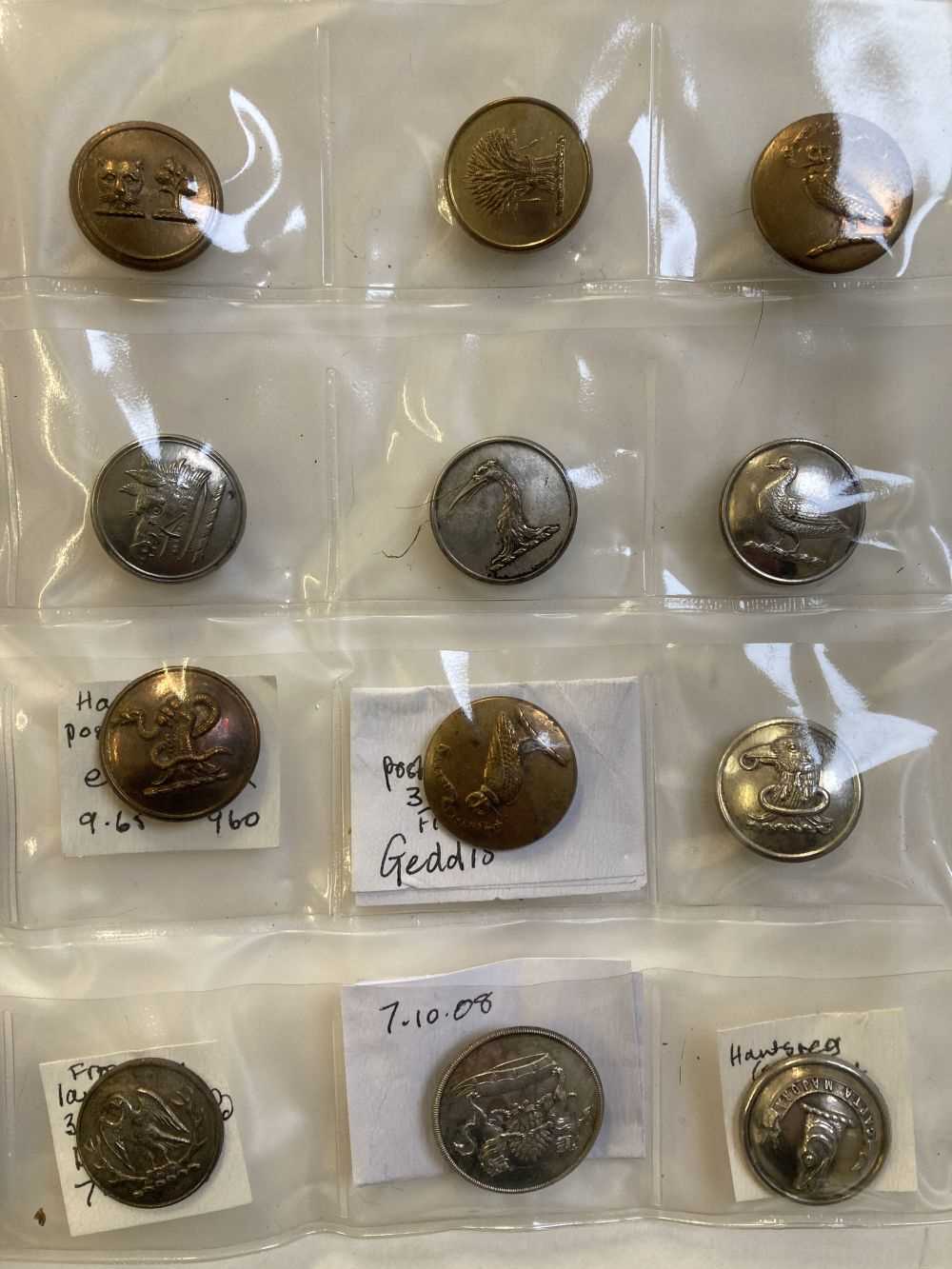 Lot 664 - Livery Buttons. A collection of