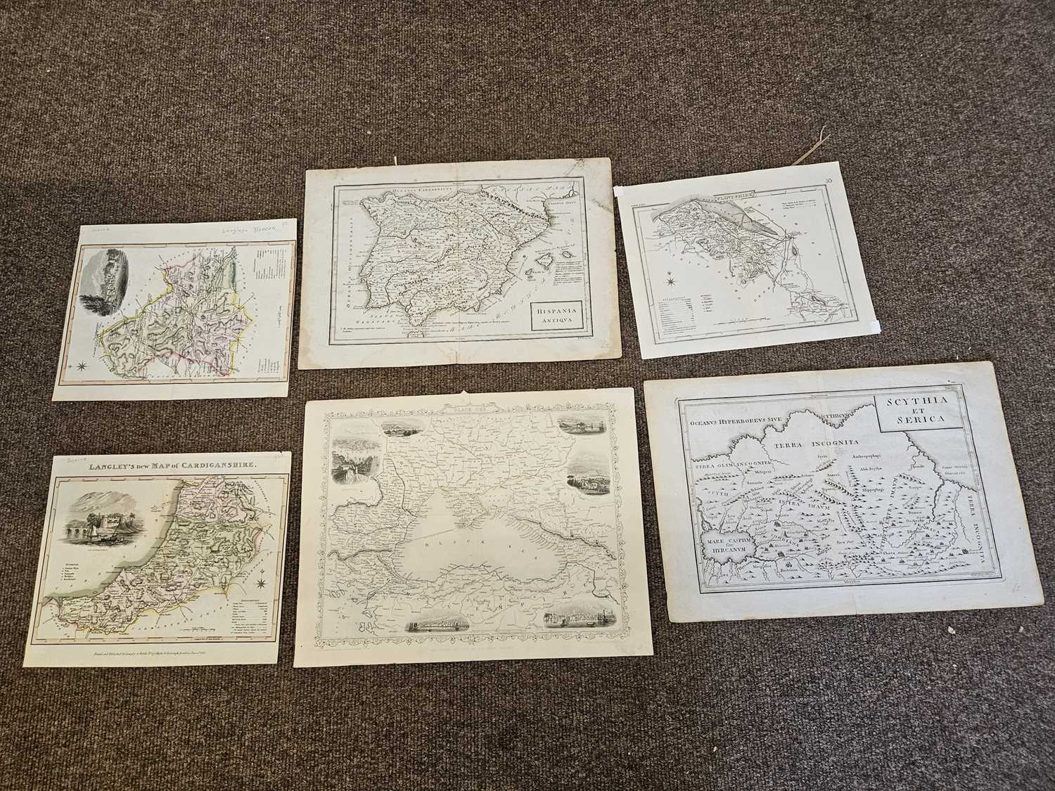 Lot 98 - Maps. A collection of approximately 70