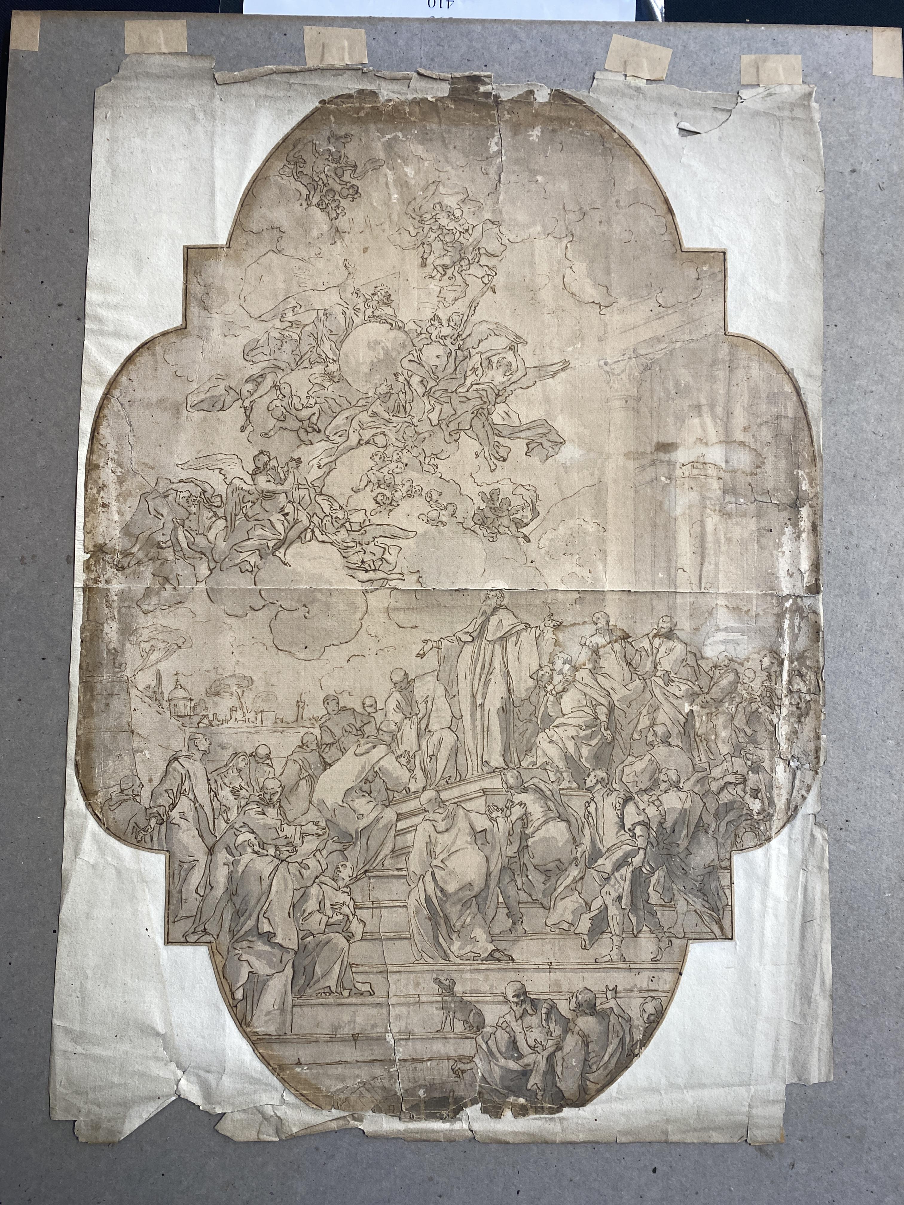 Lot 31 - Studio of Francesco Solimena (Canale, 1657