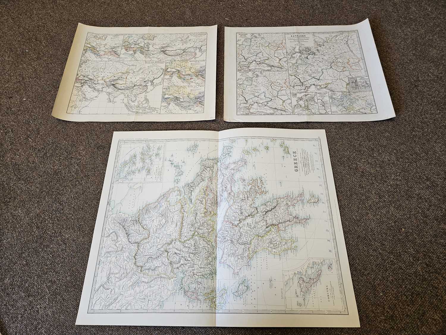Lot 55 - Foreign Maps. A collection of approximately