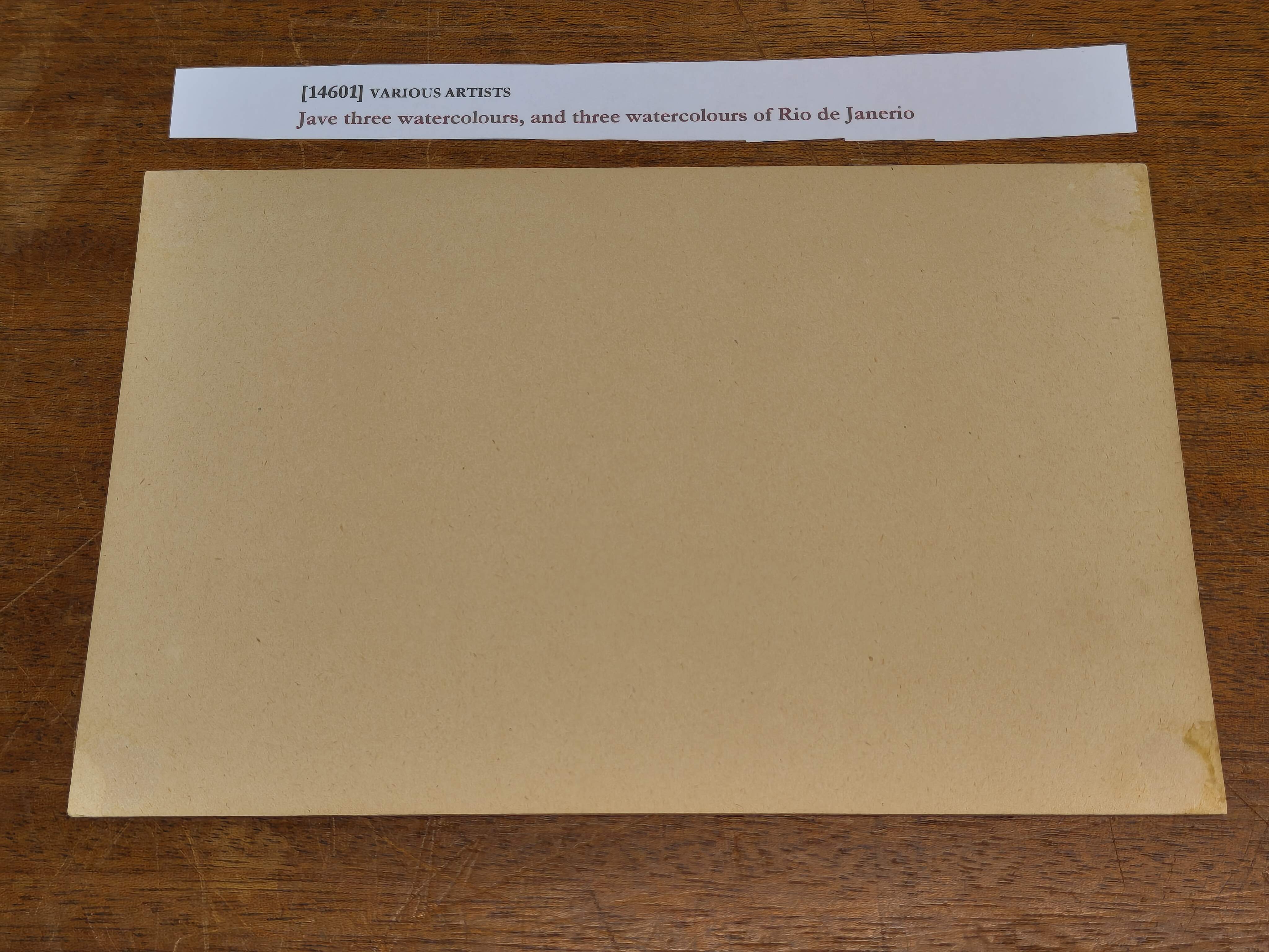 Lot 193 - Views of Java and Rio de Janeiro,