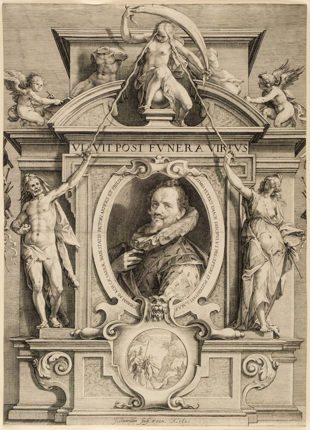 Lot 53 - Saenredam (Jan, 1565-1607). Marriage for