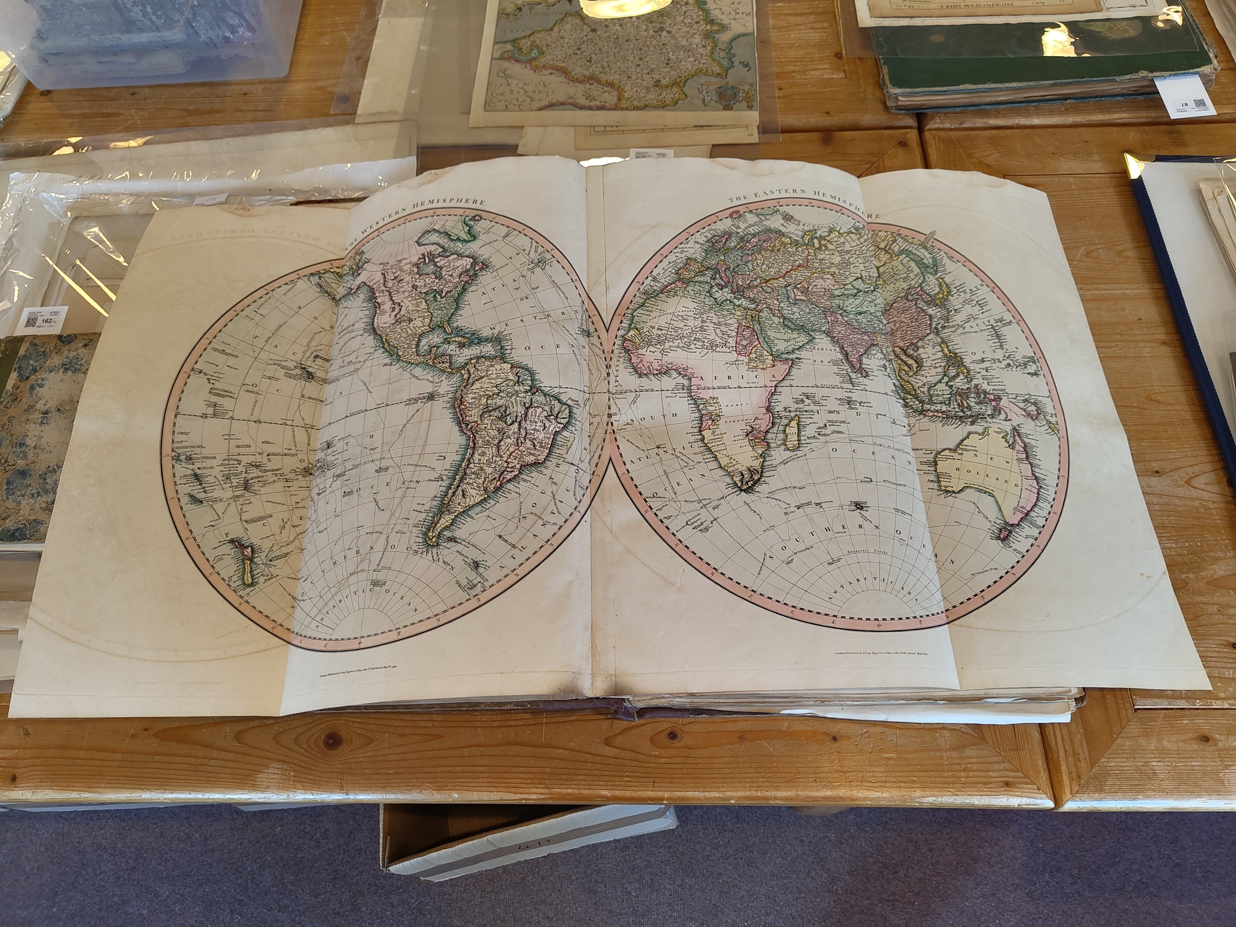Lot 84 - Cary (John). Cary's new Universal Atlas...,