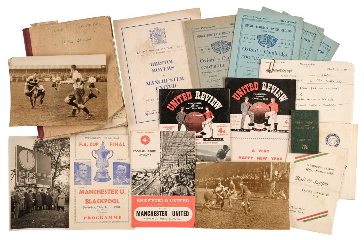 Lot 382 - Football. An Oldham Athletic FC fixture list