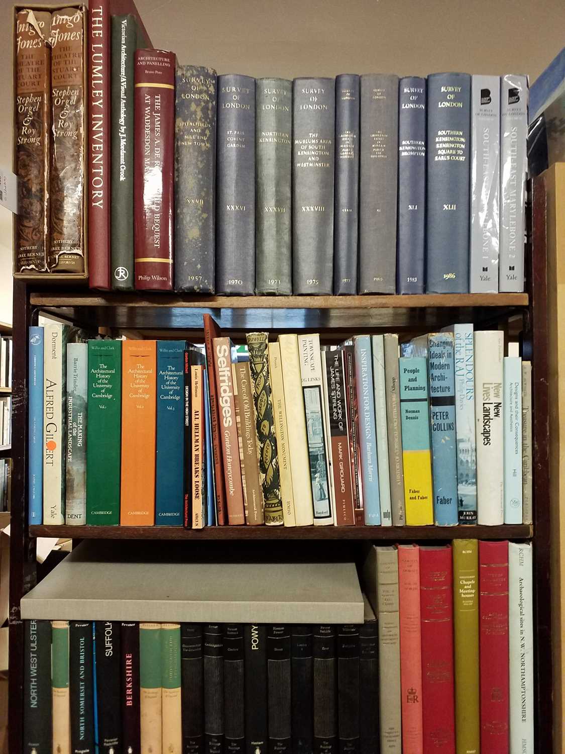 Lot 435 - British Architecture. A large collection of