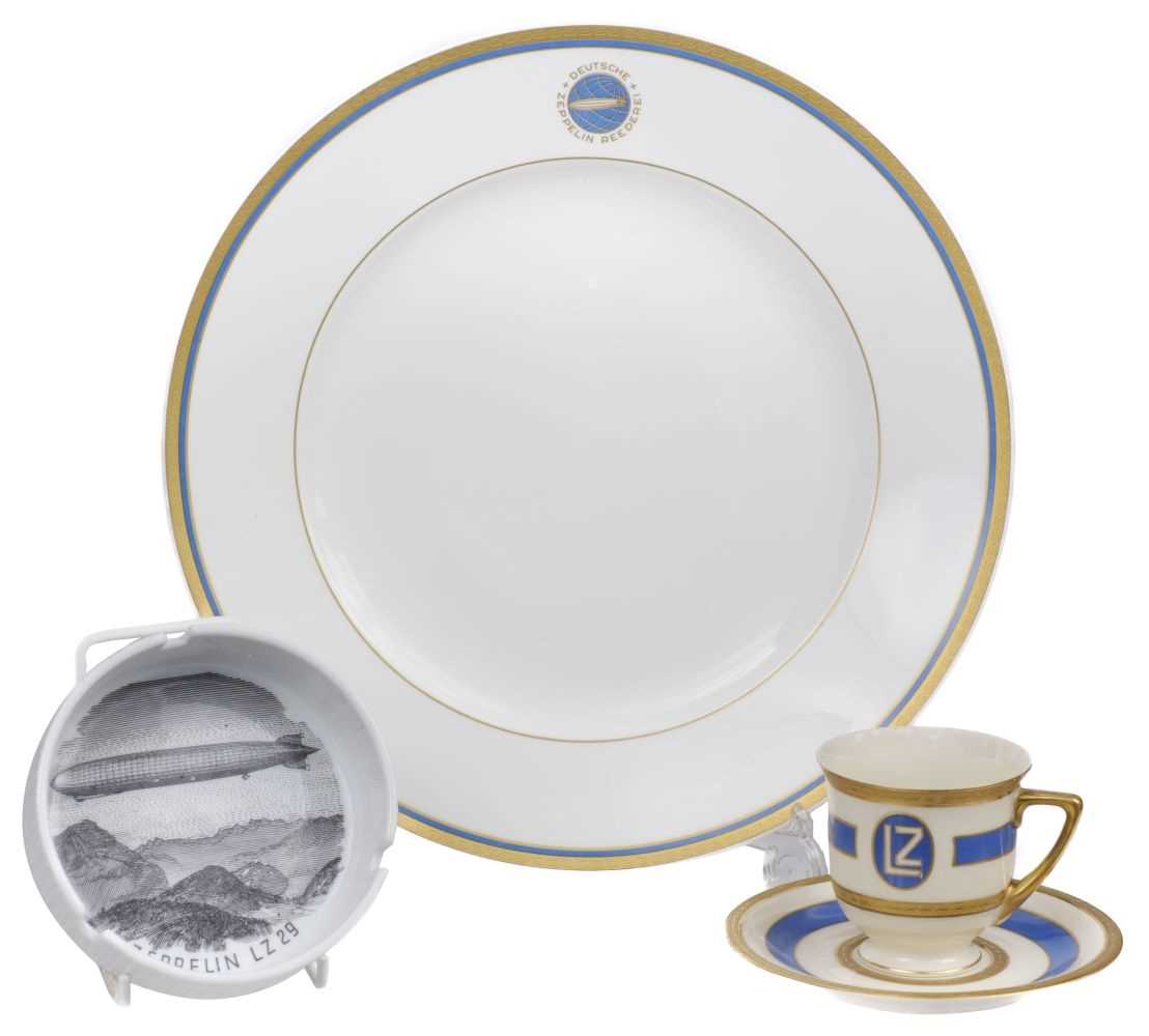 Lot 519 - Graf Zeppelin. A porcelain coffee cup and