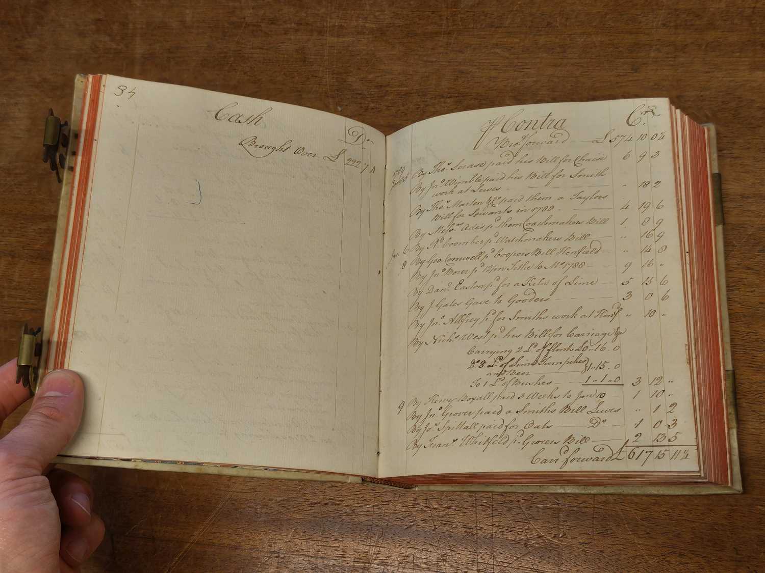 Lot 279 - Paper. A folio volume of handmade Nonesuch