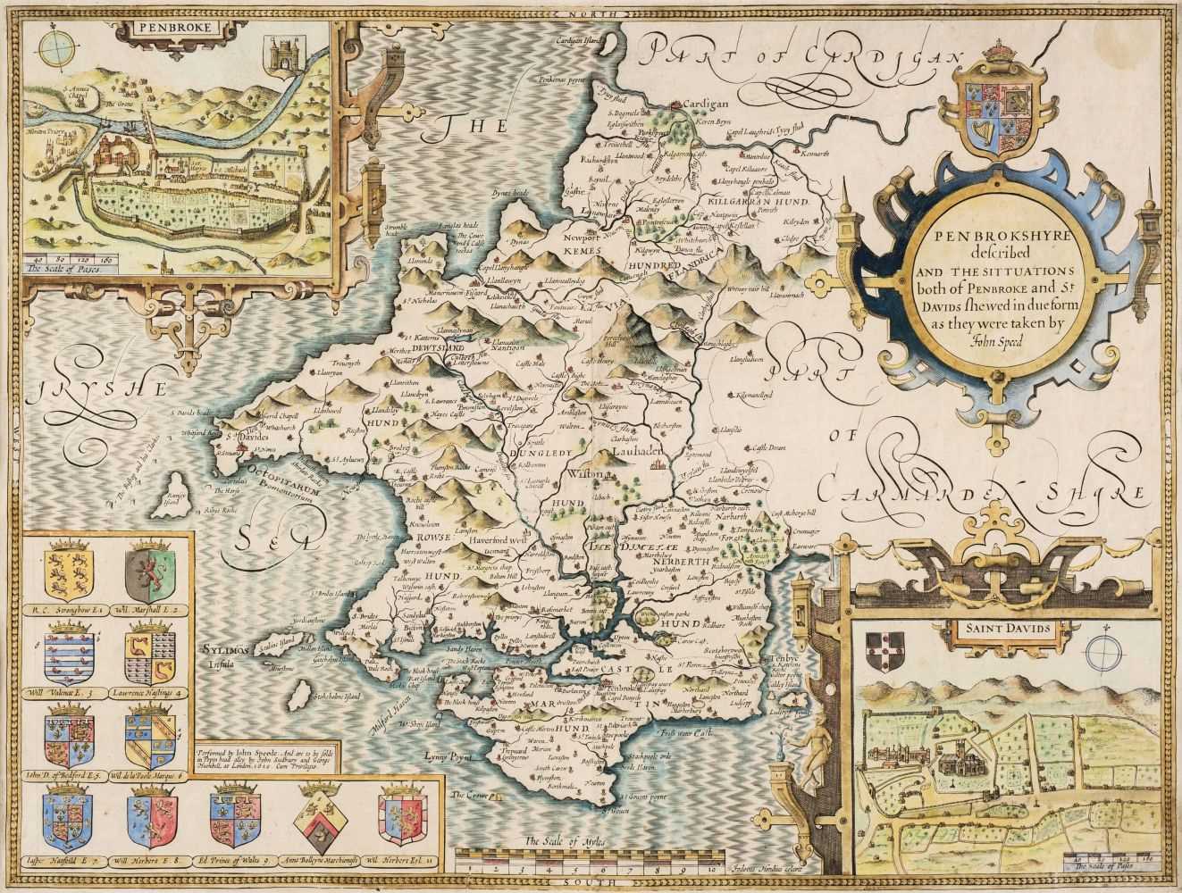 Lot 169 - Pembroke. Speed (John), Penbrokshyre