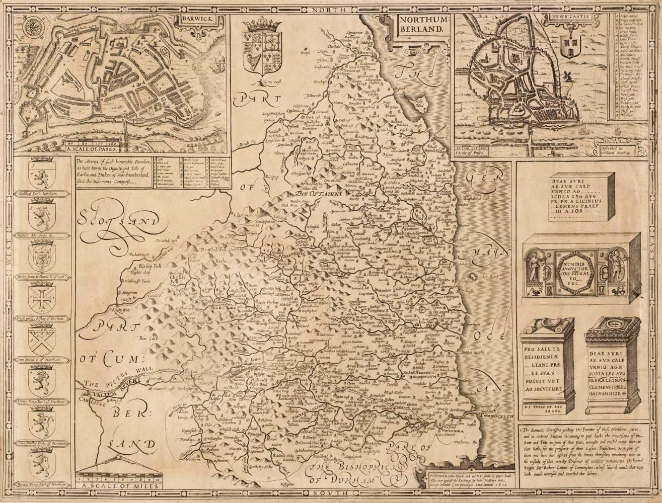 Lot 166 - Northumberland. Speed (John), Northumberland,