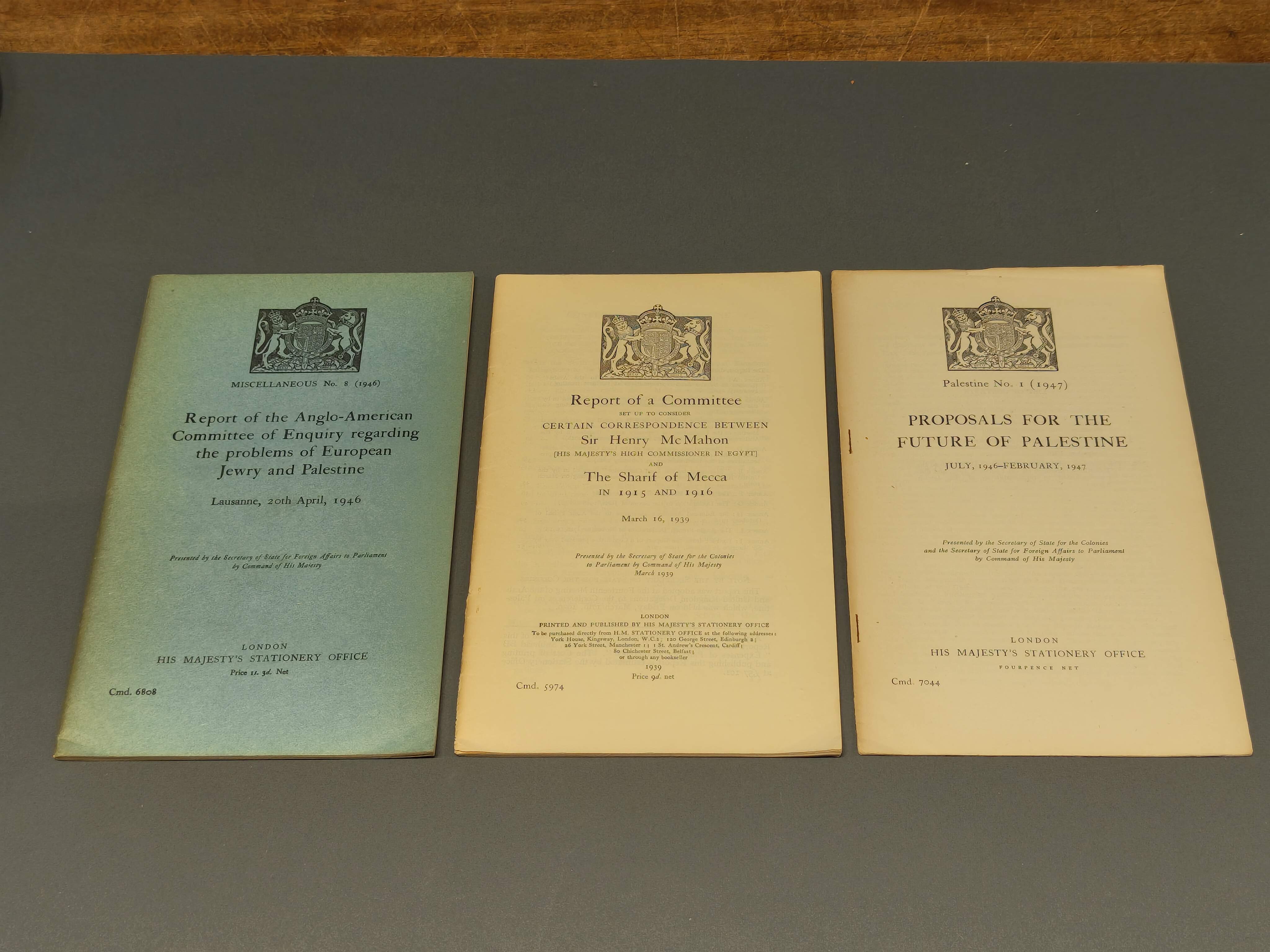 Lot 35 - Palestine and the Middle-East. Palestine