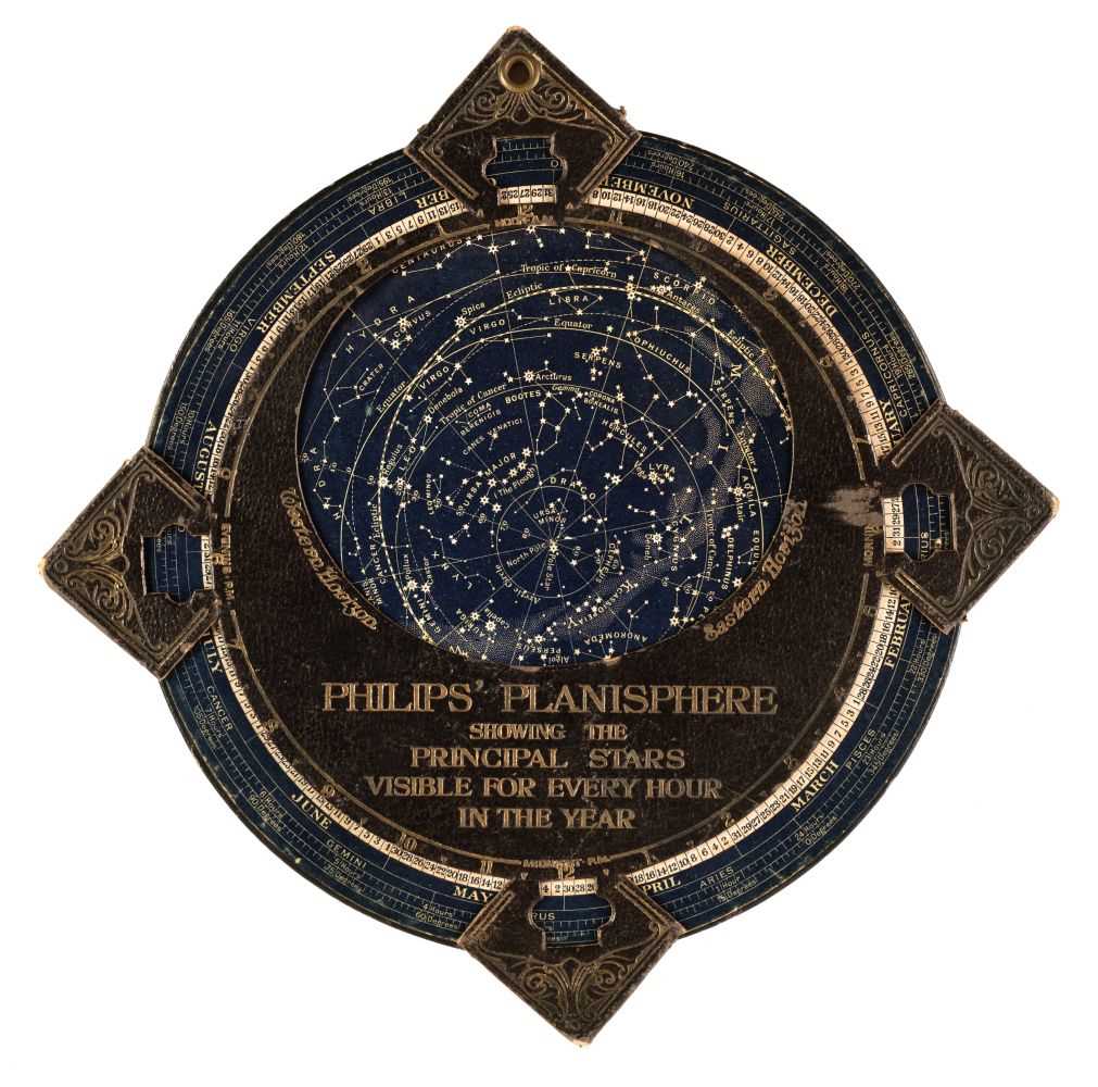 Lot 172 - Planisphere. Philips' Planisphere showing