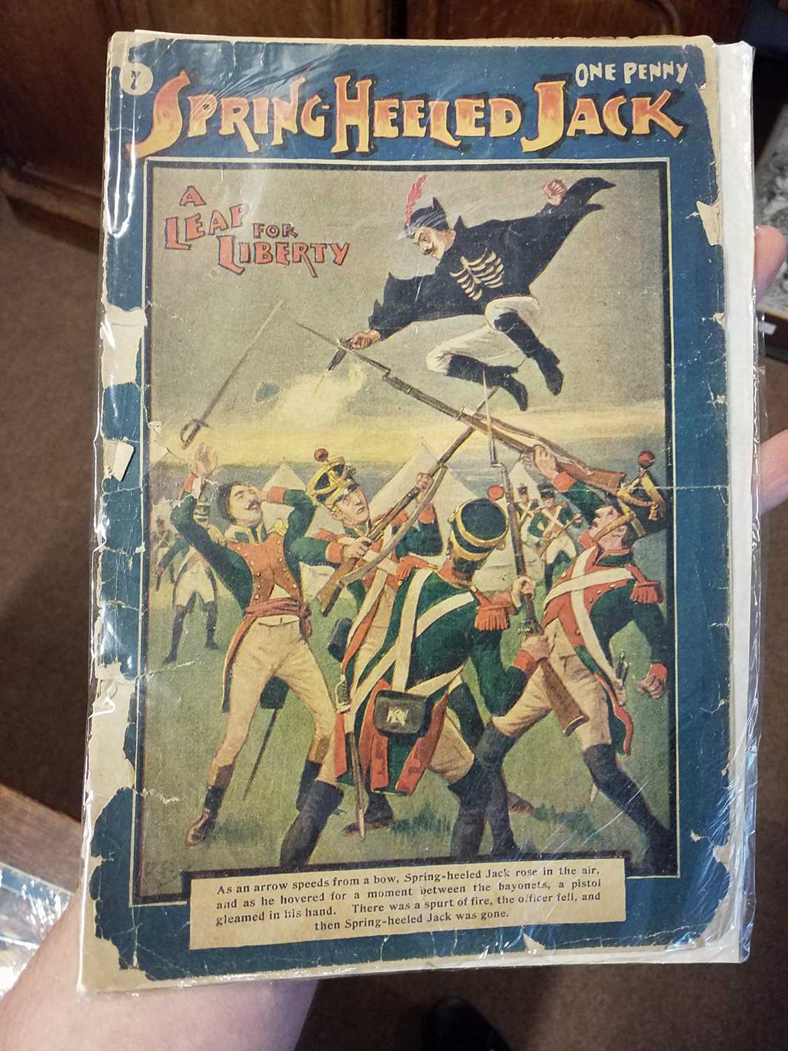 Lot 684 - Spring-Heeled Jack. Selection of rare