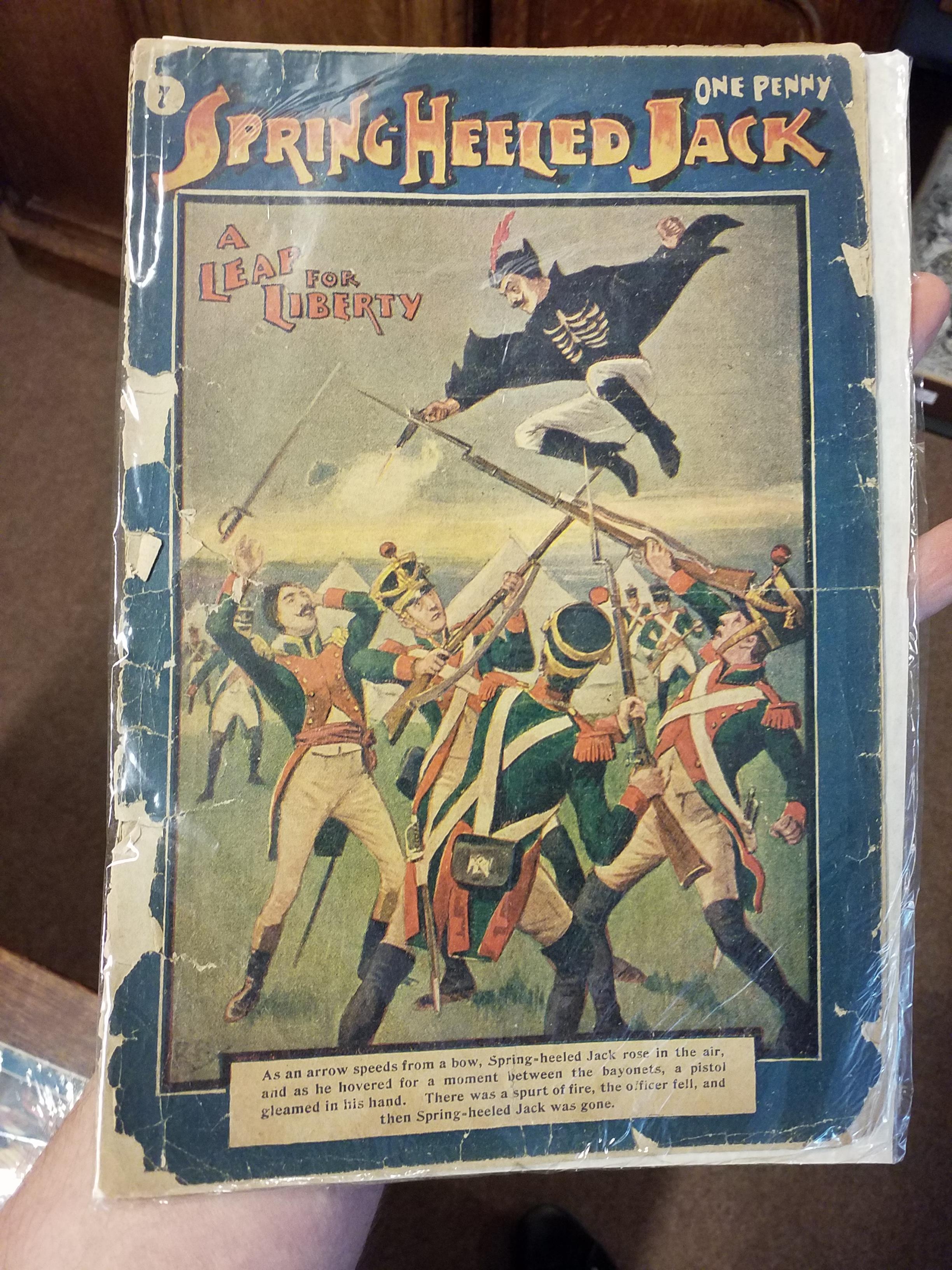 Lot 684 - Spring-Heeled Jack. Selection of rare