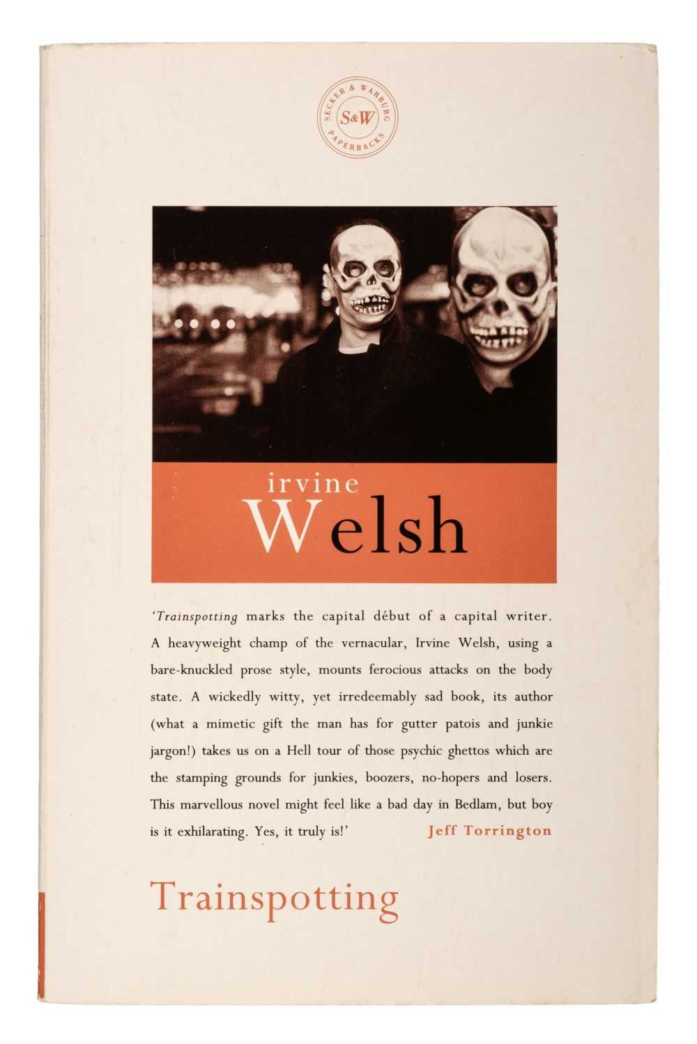 Lot 920 - Welsh (Irvine). Trainspotting, 1st edition,