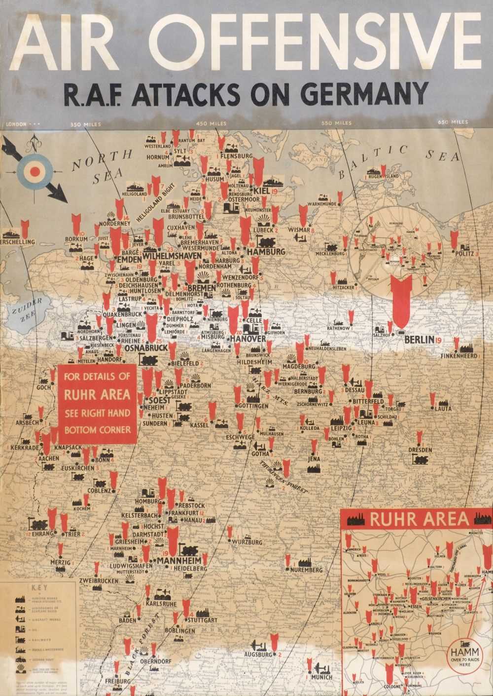 Lot 428 - Britain's Air Offensive Poster. R.A.F.