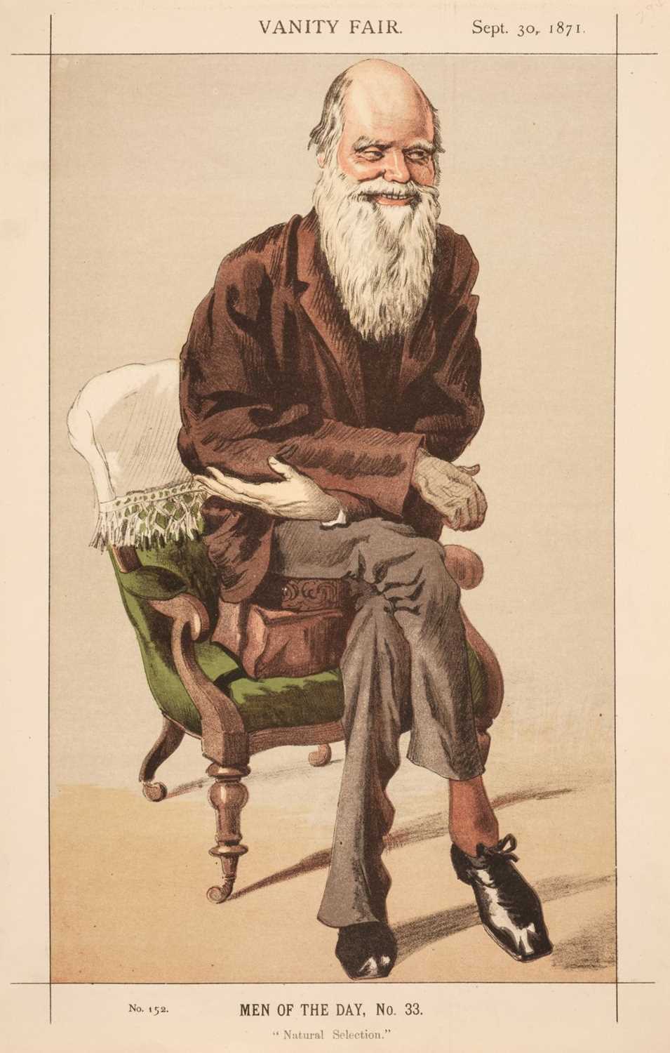 Lot 239 - Vanity Fair. Charles Darwin "Natural