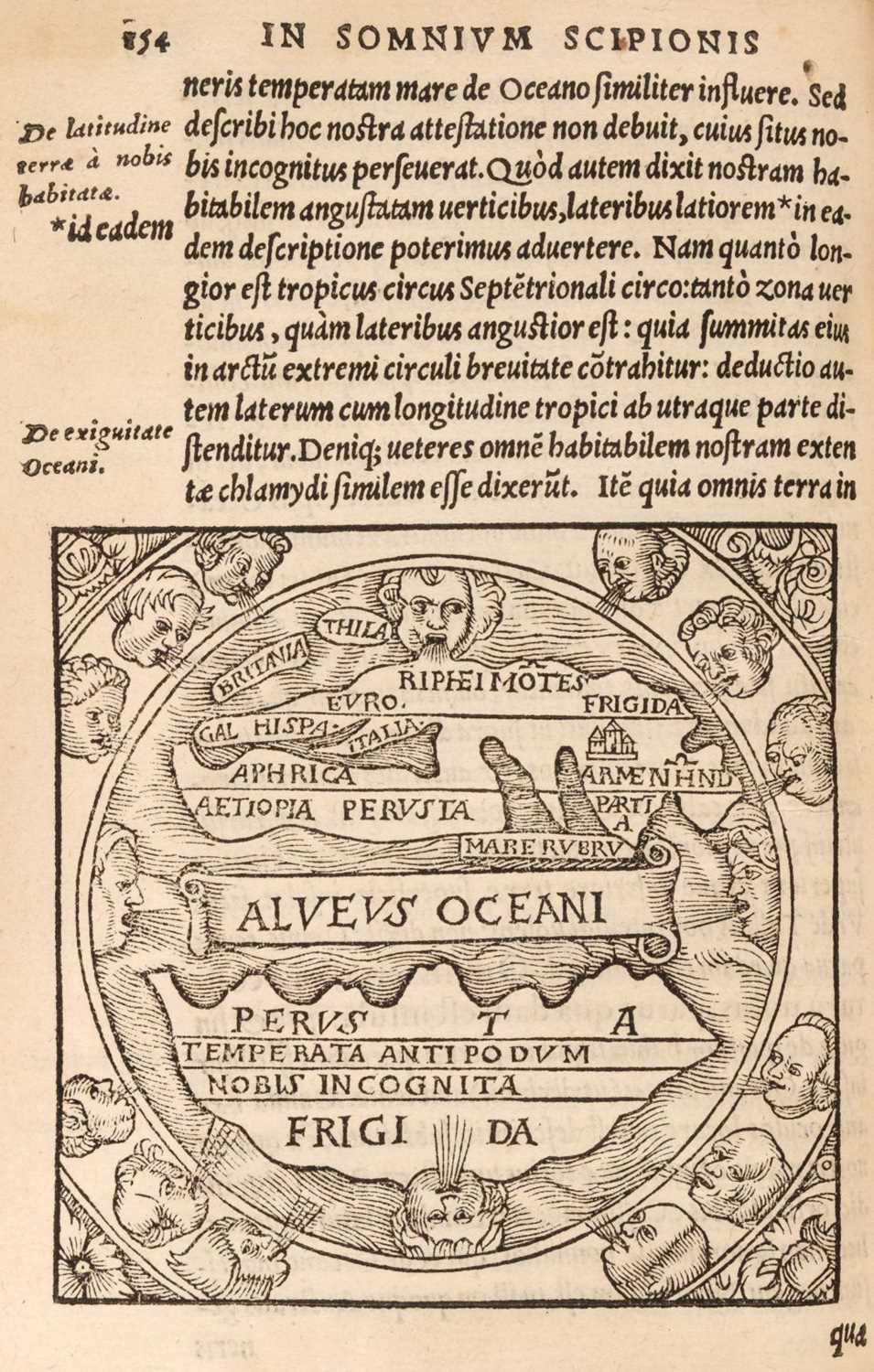 Lot 264 - Macrobius (Ambrosius). In somnium Scipionis,