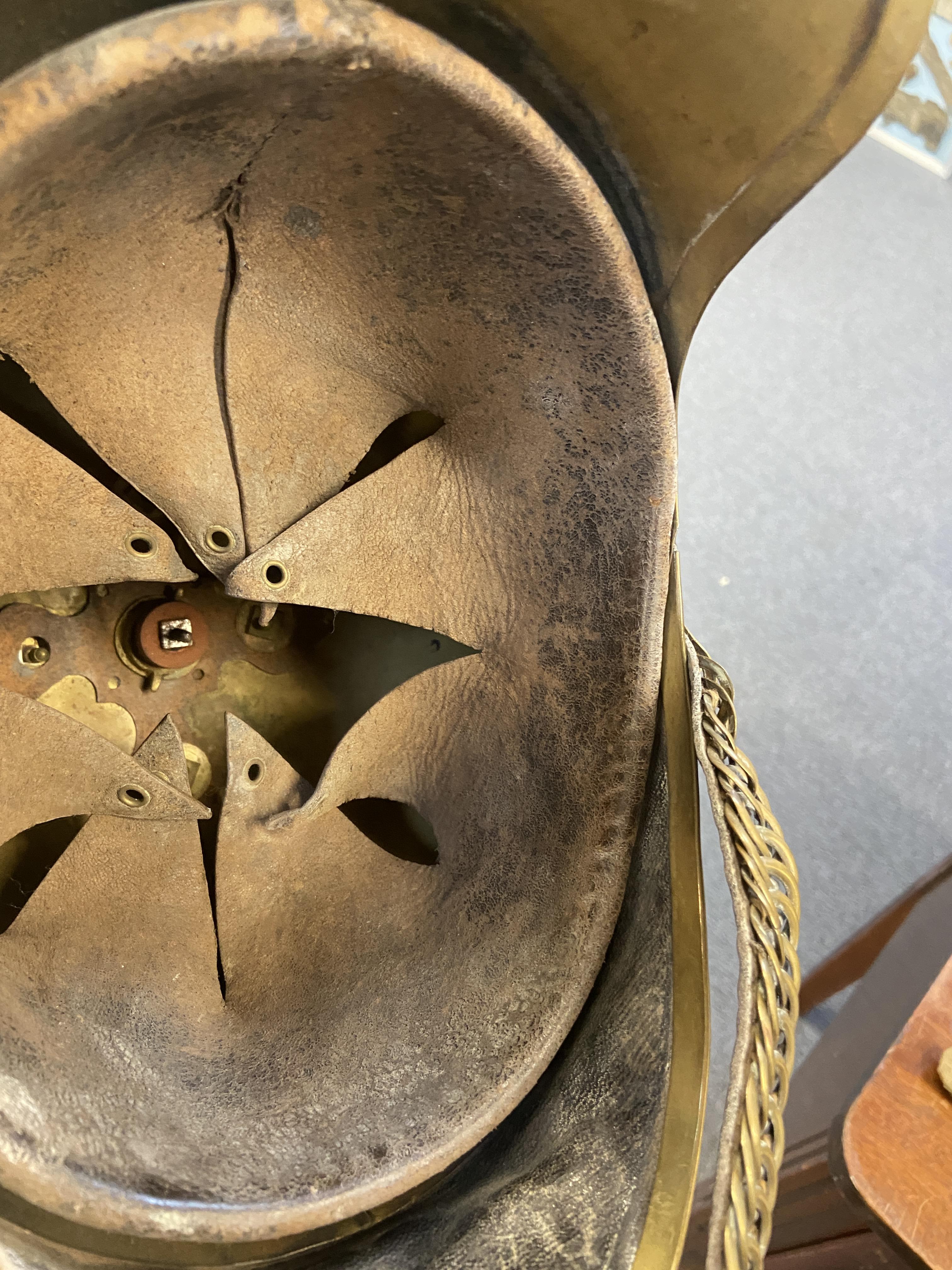 Lot 260 - Helmet. Victorian Horse Guards helmet of the