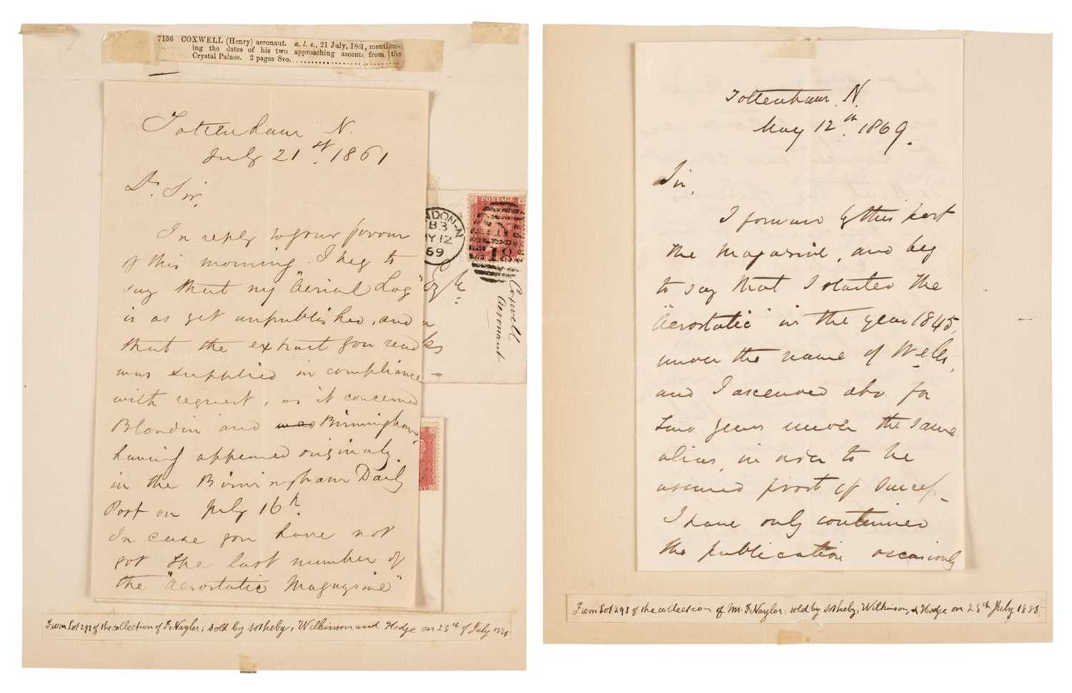 Lot 509 - Coxwell (Henry Tracey, 1819-1900). 2