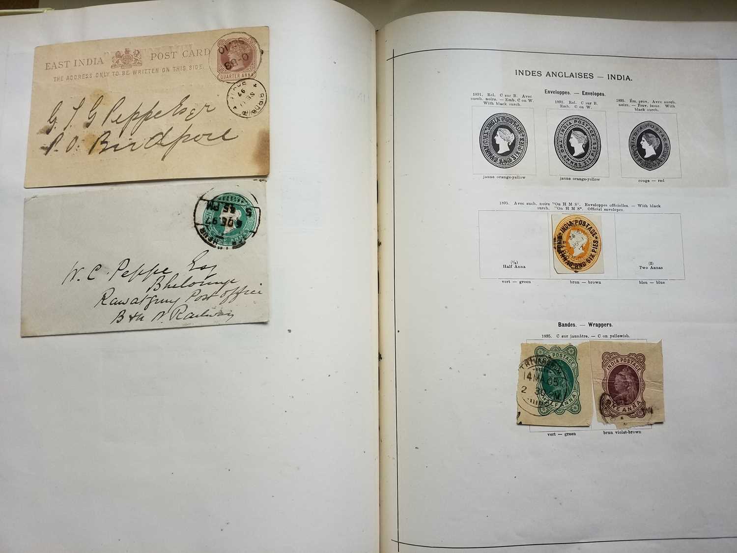 Lot 407 - Stamps. A valuable 1897 ‘Richard Senf’