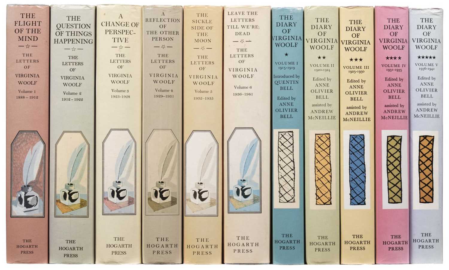 Lot 929 - Woolf (Virginia). Letters/Diary, 11 volumes,