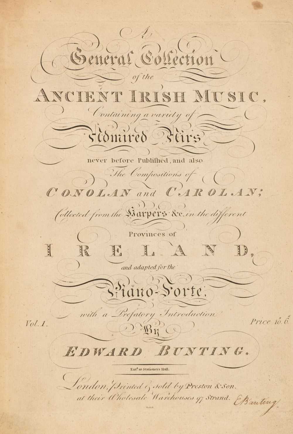 Lot 330 - Bunting (Edward). A General Collection of