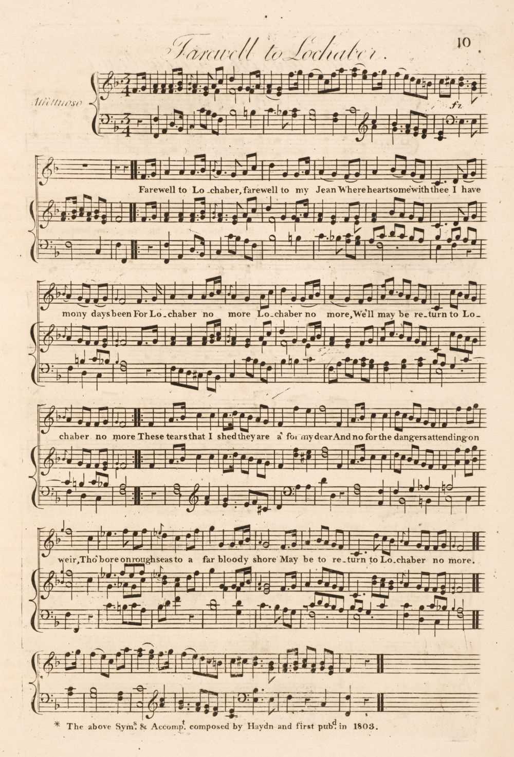 Lot 353 - Thomson (George, editor). A Select