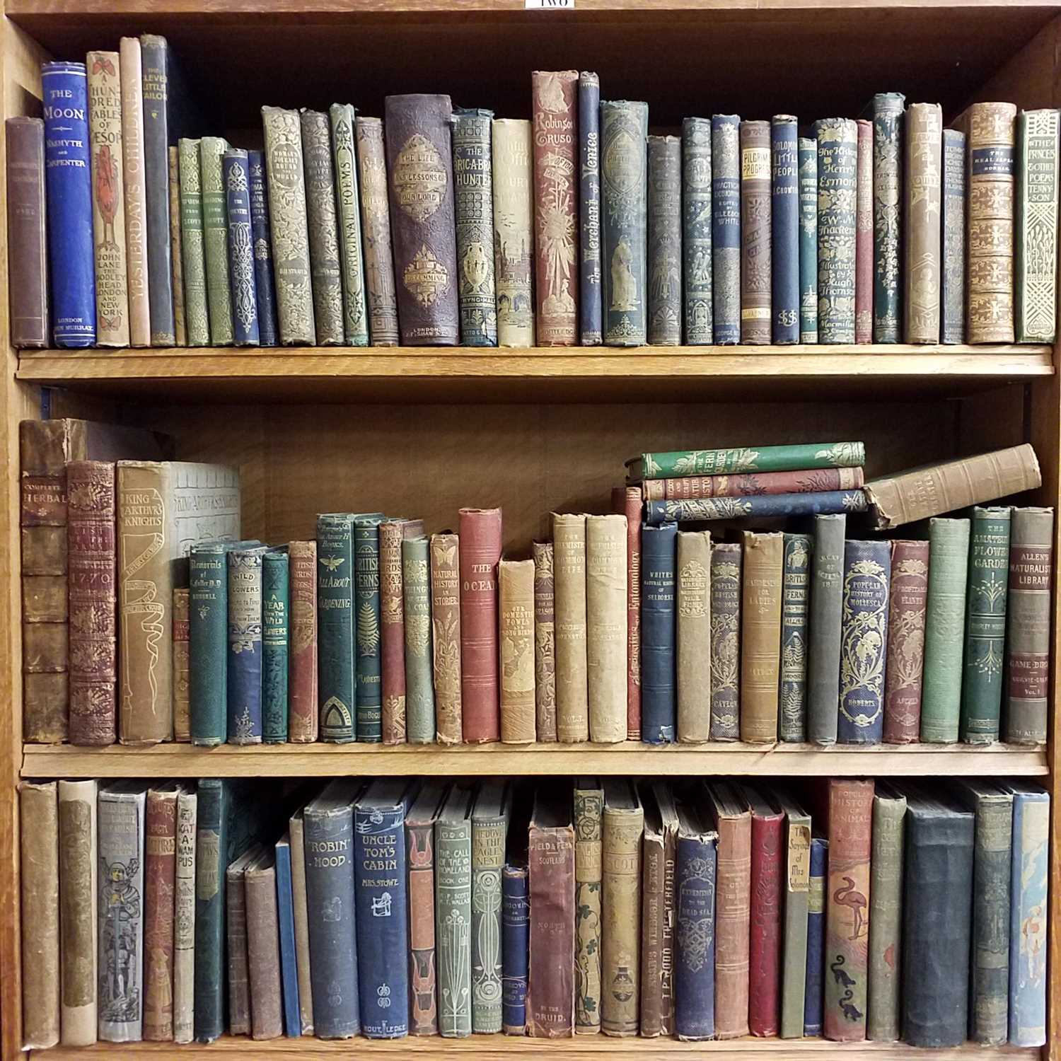 Lot 405 - Victorian Literature. A large collection of