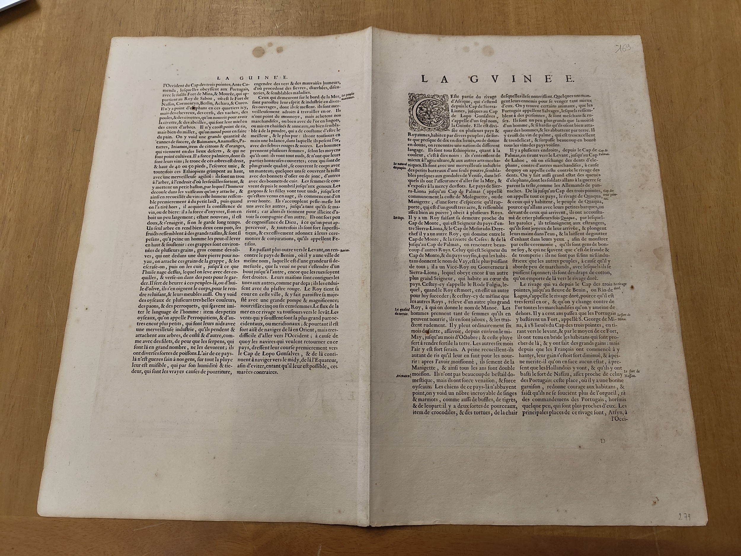 Lot 120 - Jansson (Jan). Three maps of West Africa and