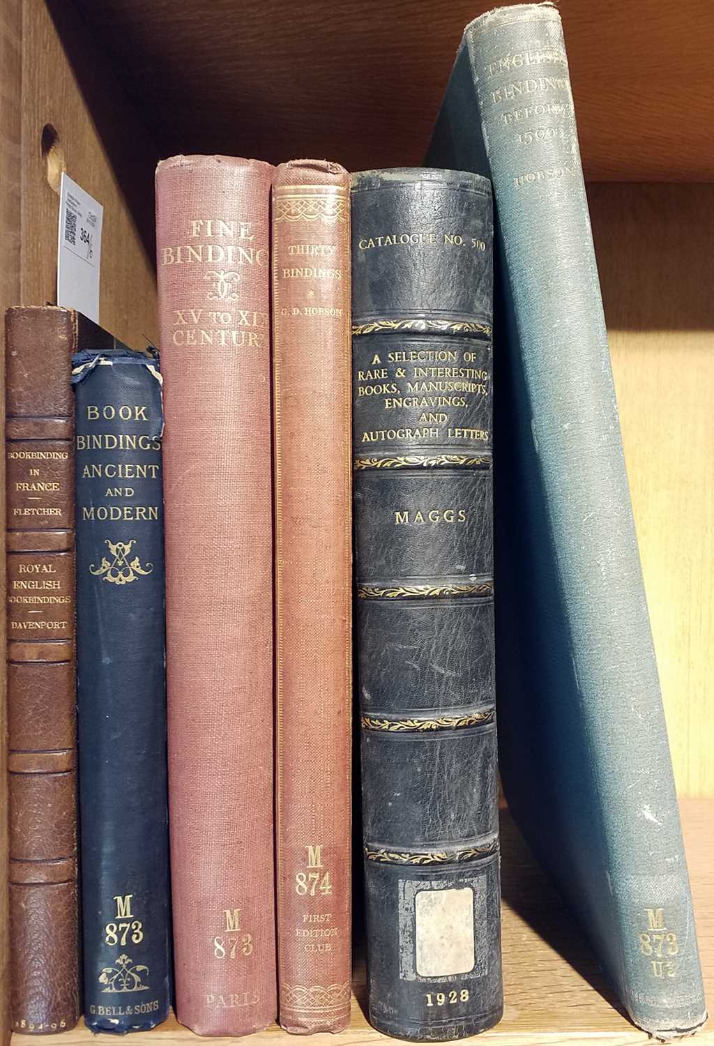 Lot 375 - Fletcher (William Younger). Bookbinding in