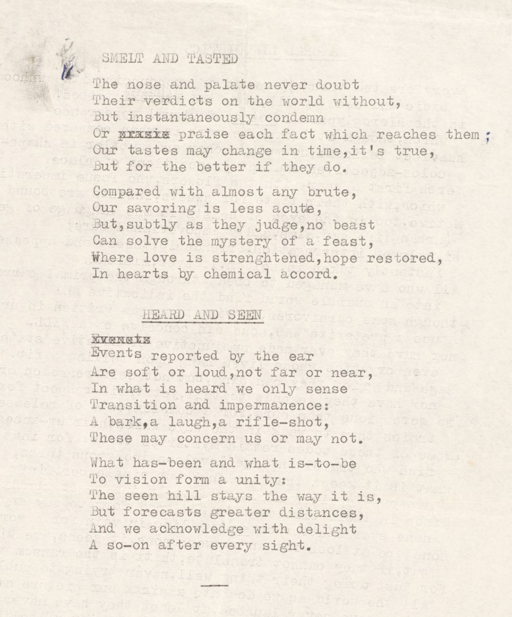 Lot 763 - Auden (Wystan Hugh, 1907-1973). Typed Letter