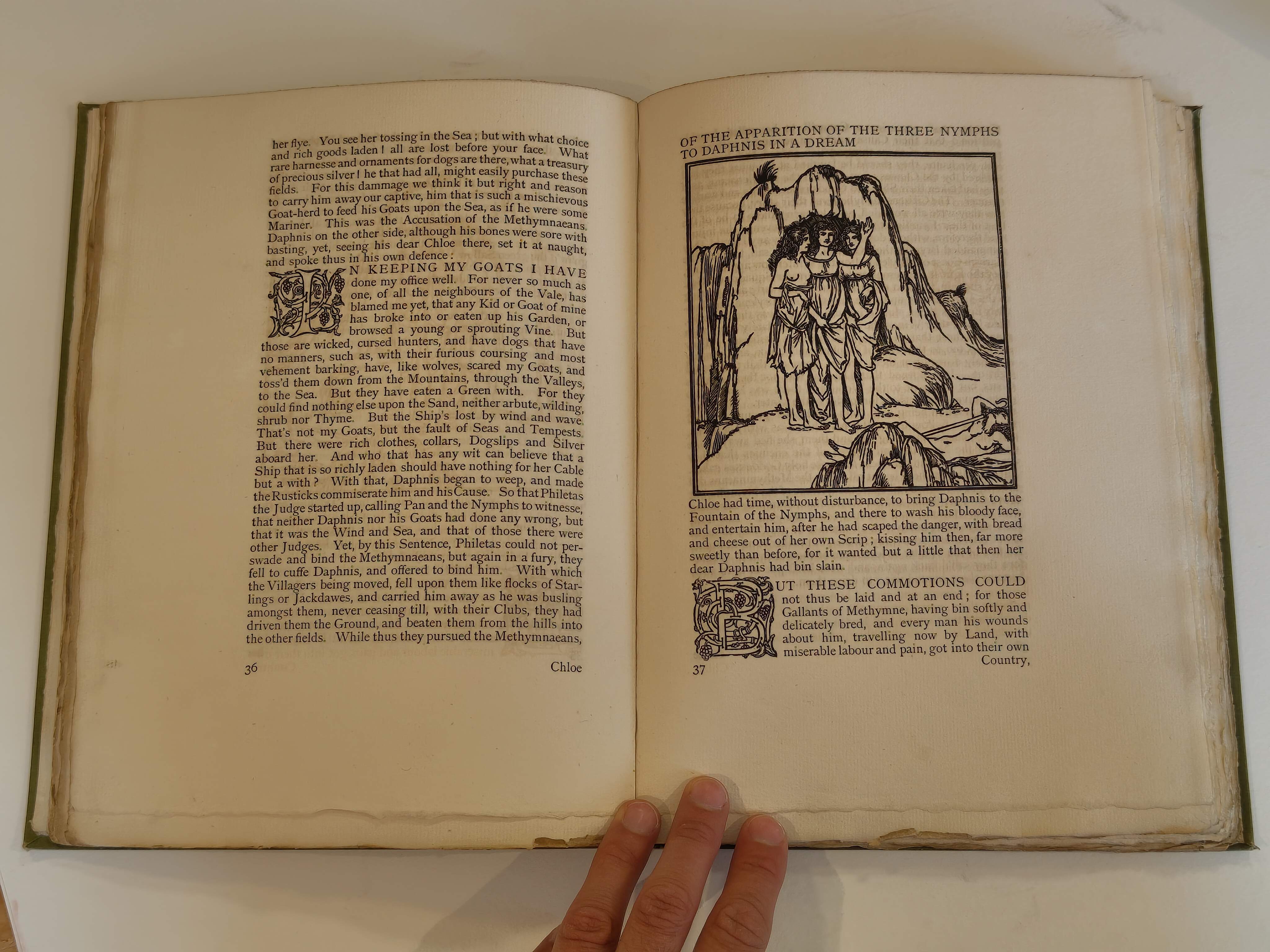 Lot 735 - Vale Press. Daphnis and Chloe.., 1893