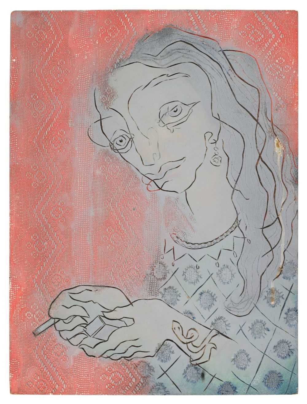 Lot 312 - Cox (Morris, 1903-1998). Troubled Ease, 1986,