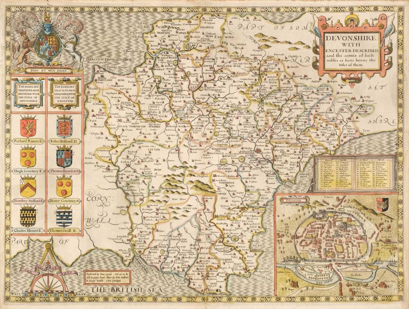 Lot 130 - Devon. Speed (John), Devonshire with