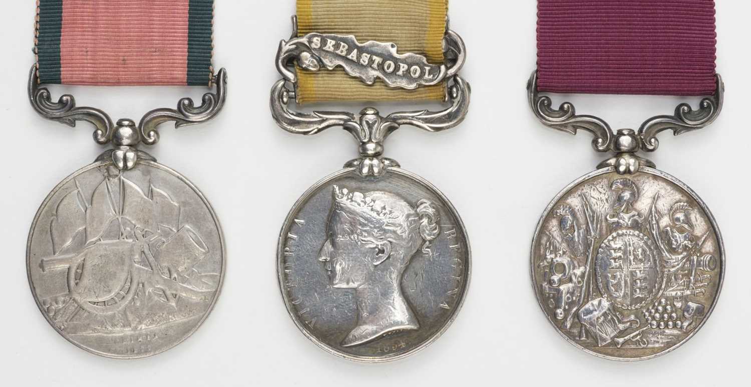 Lot 169 - Crimean War Medals - Sergeant Thomas Herbert,