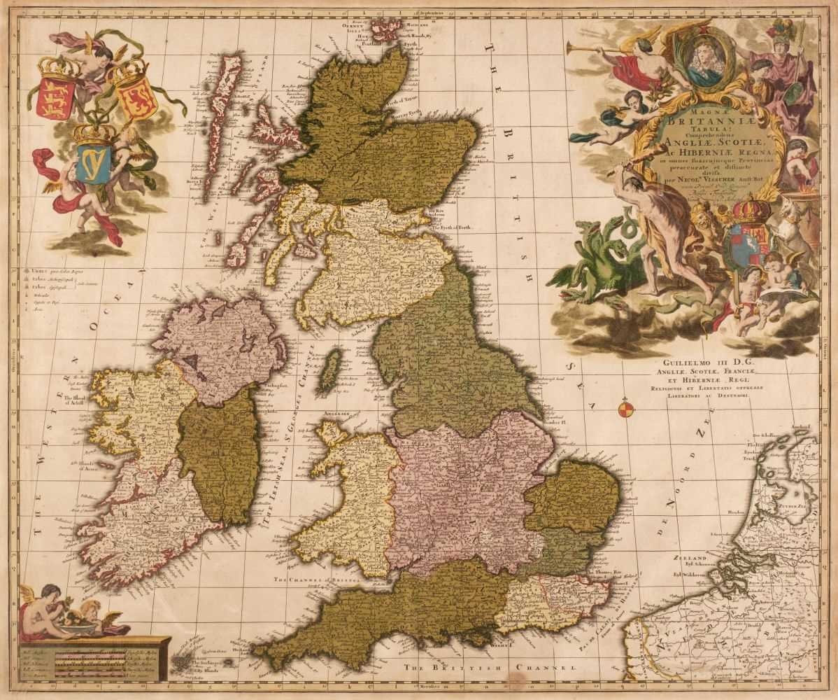 Lot 92 - British Isles. Visscher (N.). Magnae