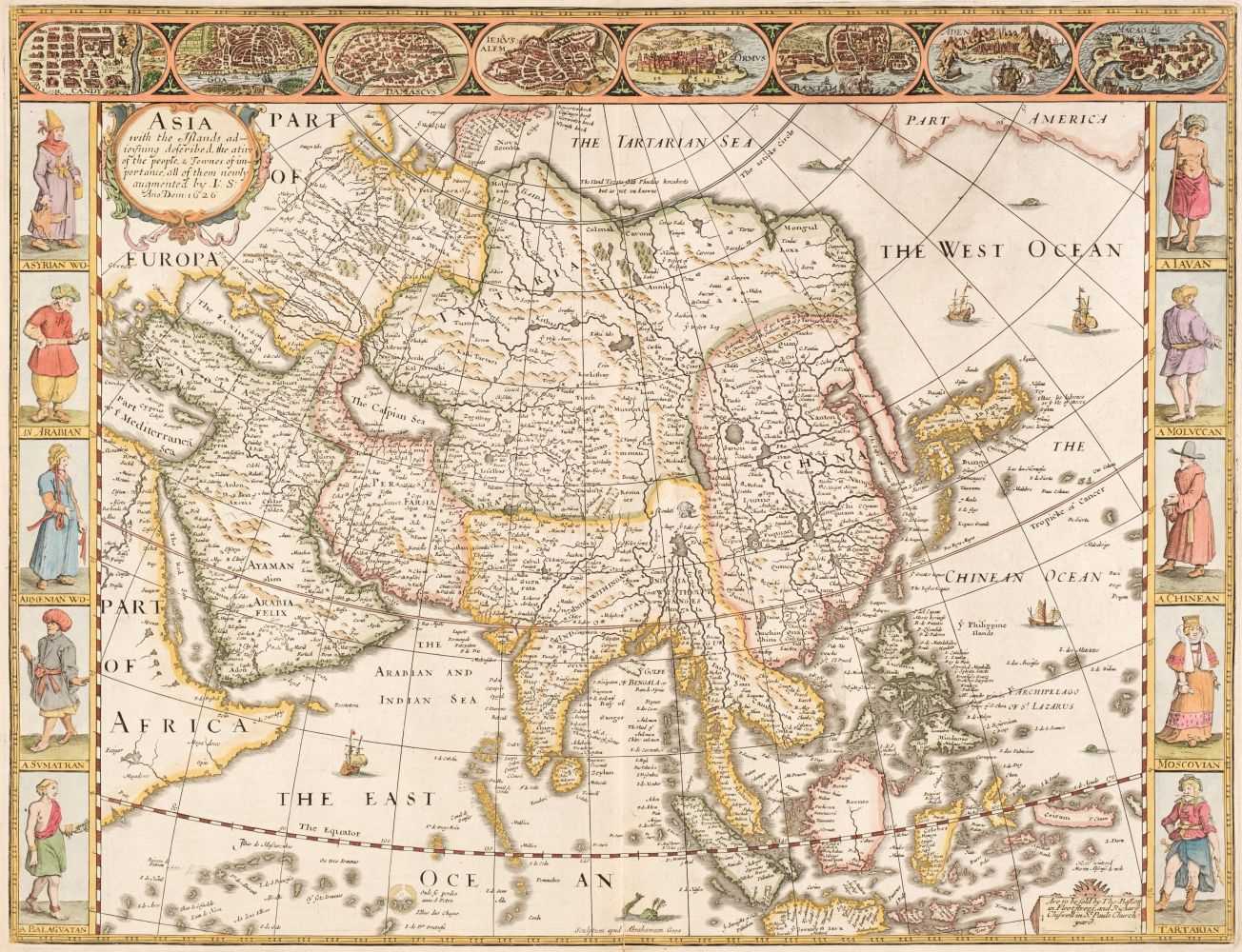 Lot 115 - Asia. Speed (John), Asia with the Islands