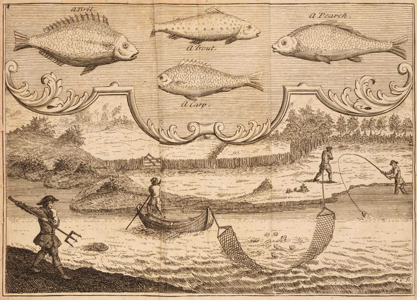 Lot 85 - Saunders (James). The Compleat Fisherman...,