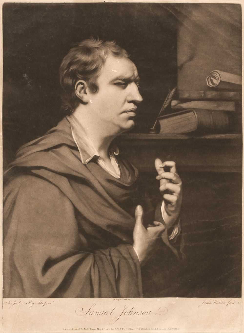 Lot 211 - Watson (James). Samuel Johnson, published by