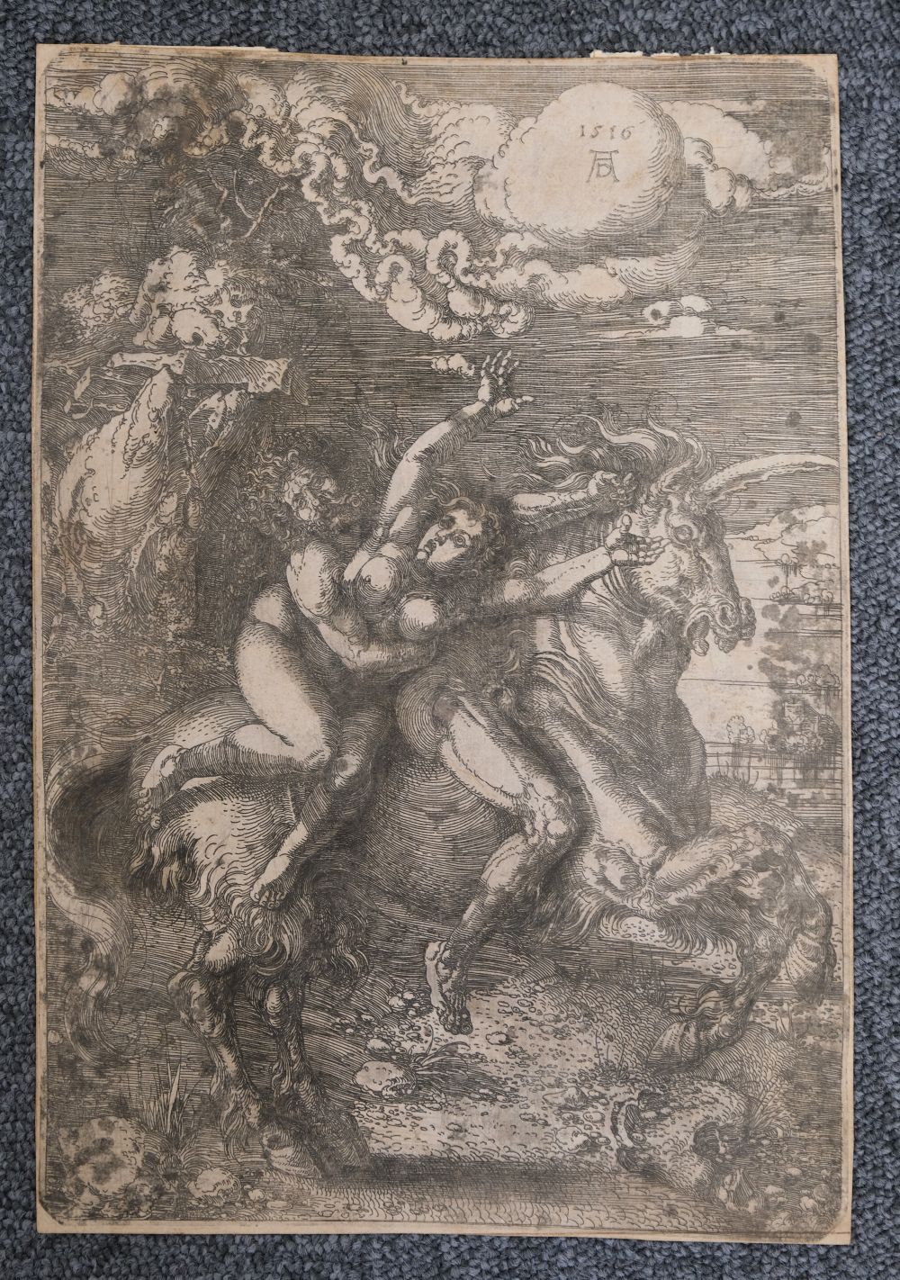 Lot 20 - Durer (Albrecht, 1471-1528). The Abduction of