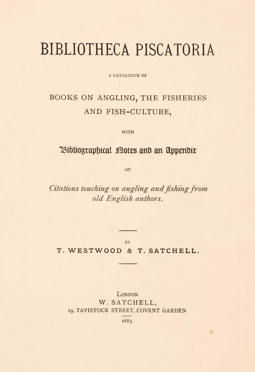 Lot 98 Westwood Thomas And Thomas Satchell 