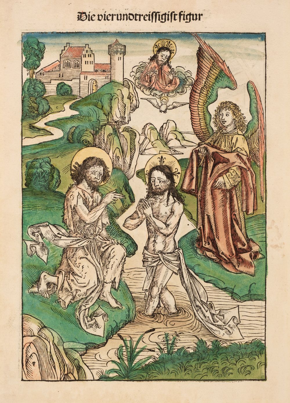 Lot 19 - Wolgemut (Michael, 1434-1519). The Baptism of