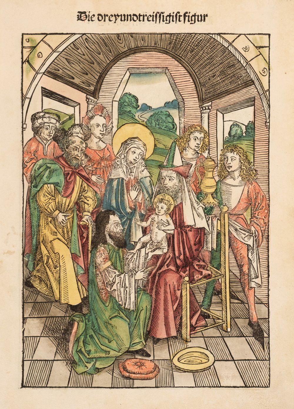 Lot 19 - Wolgemut (Michael, 1434-1519). The Baptism of