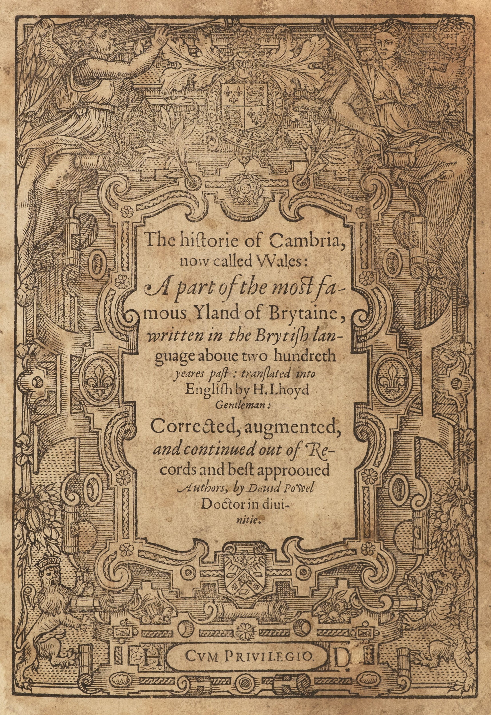 Lot 275 - Caradoc (of Llancarfan, Saint). The Historie