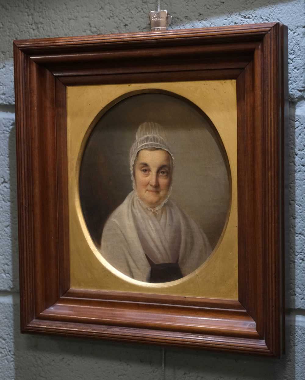 Lot 109 - Quaker Portraits. A group of six head and
