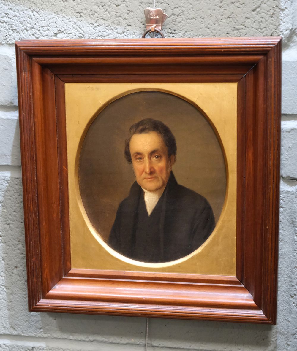 Lot 109 - Quaker Portraits. A group of six head and