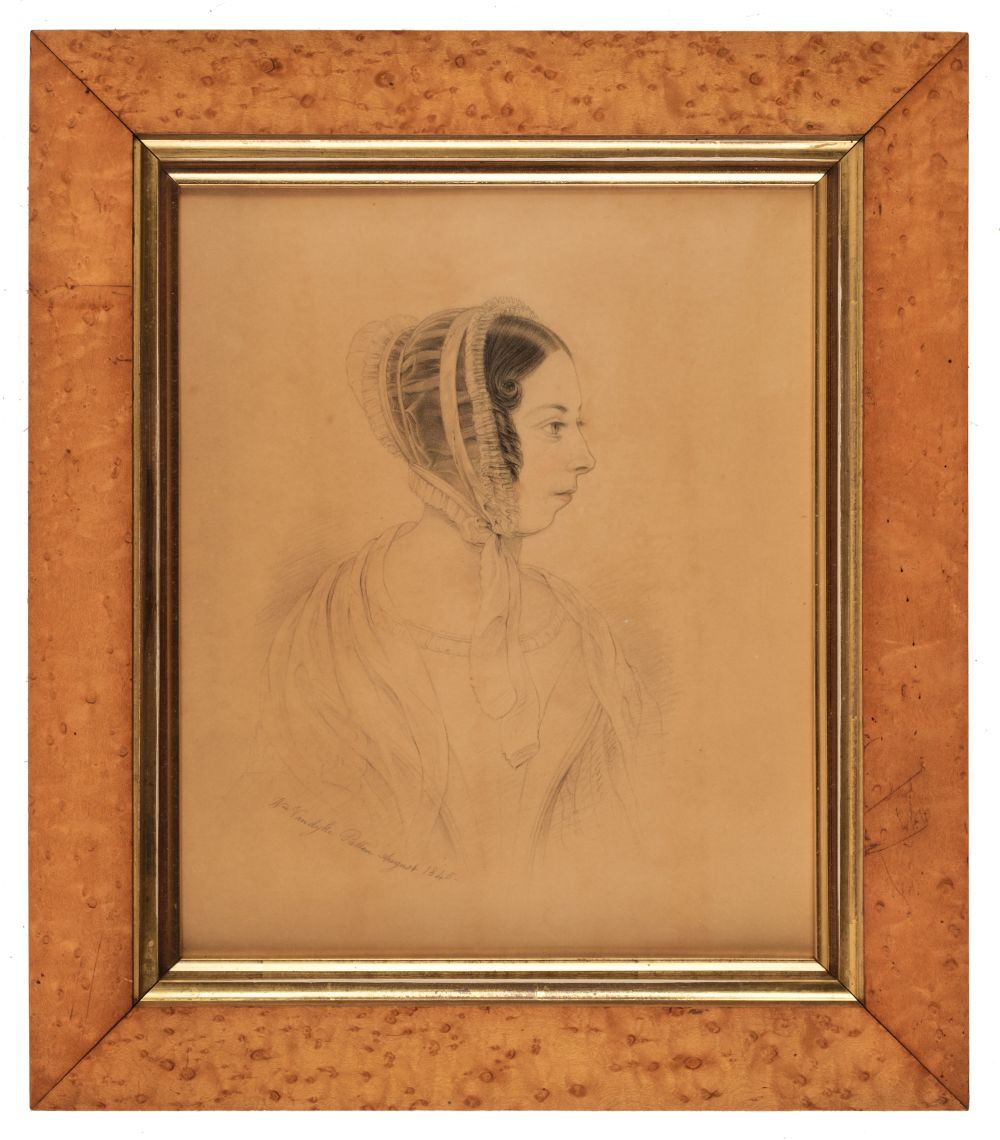 Lot 187 - Binyon Family Portraits. A pair of