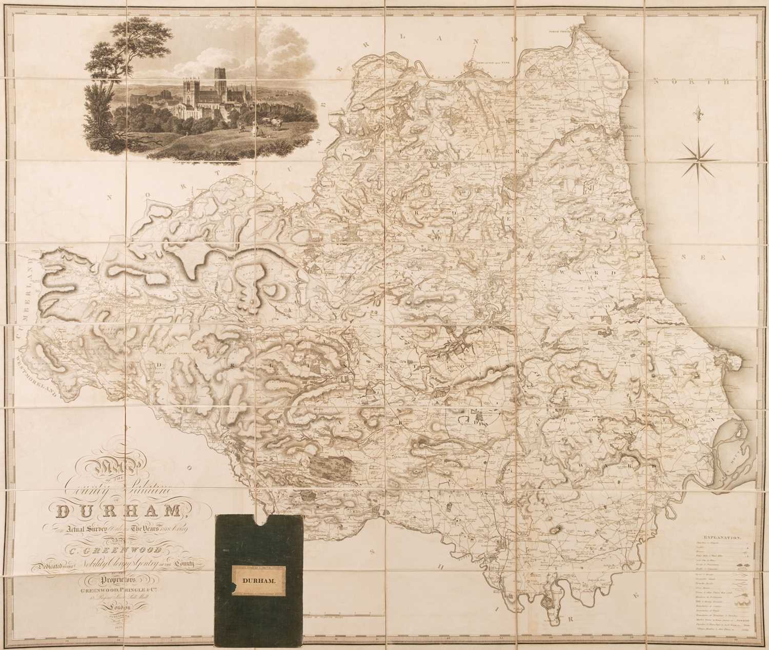 Lot 100 - Folding Maps. A collection of approximately