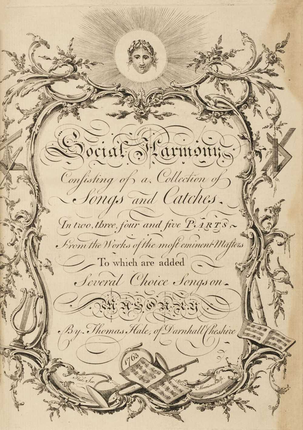 Lot 324 - Hale (Thomas). Social Harmony, 1st edition,