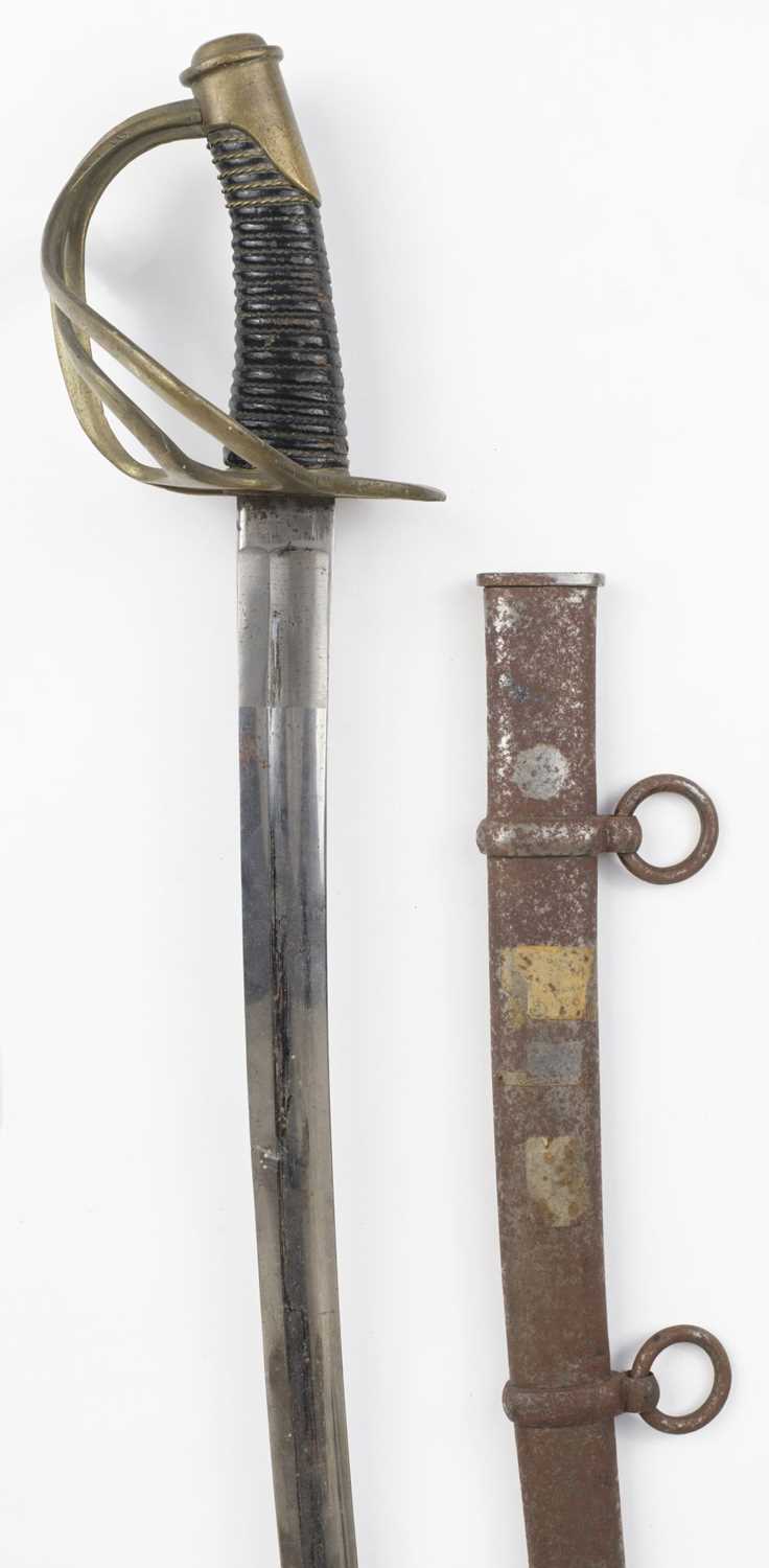 Lot 138 - Sword. An American Civil War period cavalry